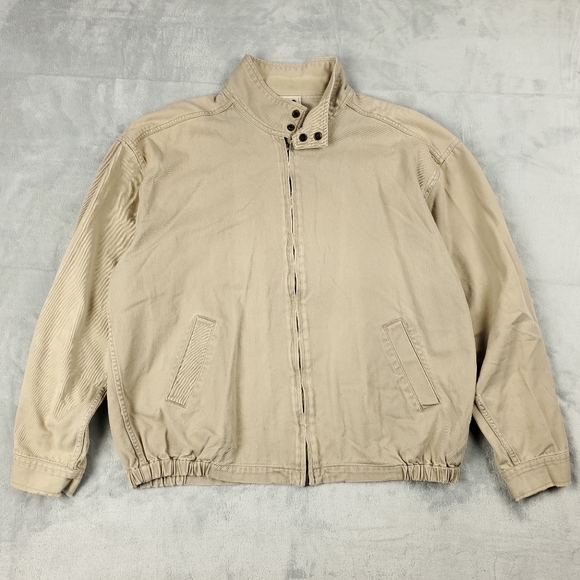 Lee | Jackets & Coats | Vintage Lee Bomber Jacket Mens Large Canvas ...